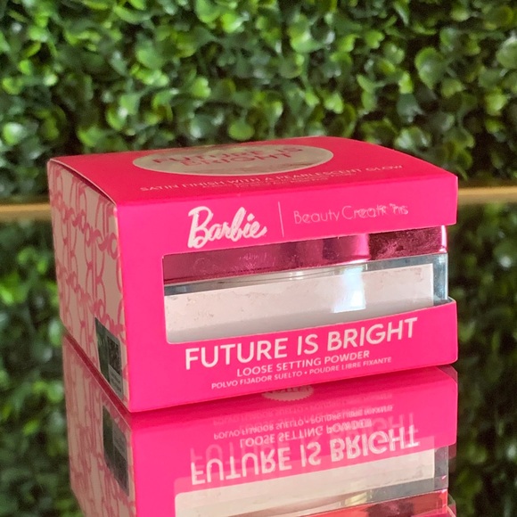 Barbie | Makeup | Barbie Future Is Bright Pink Loose Setting Powder New ...